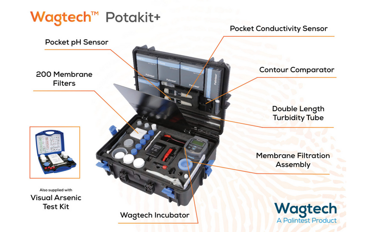 Wagtech™ Potakit + Basic Portable Water Quality Laboratory » Science ...